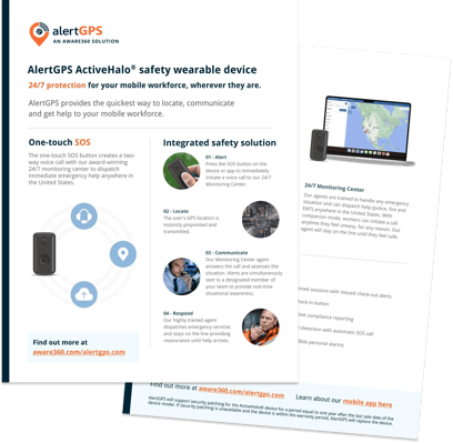 AlertGPS | Active Halo brochure